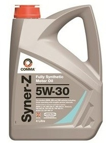 Масло мотор. 5W30 COMMA Syner-Z (5 л.) пластик 1*4 шт.